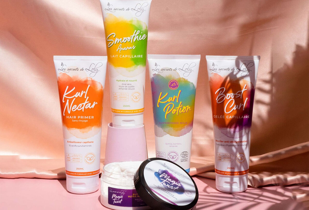 Les Secrets de Loly : les coiffants et leave-in pour cheveux texturés