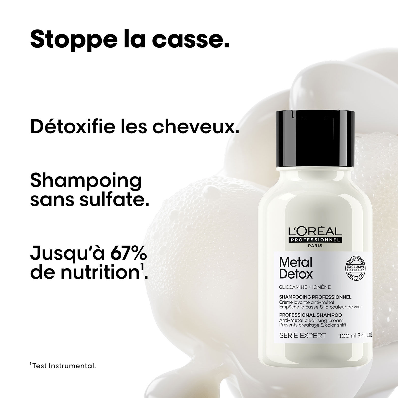 Shampooing Metal Detox 100 ml | laboutiqueducoiffeur.com