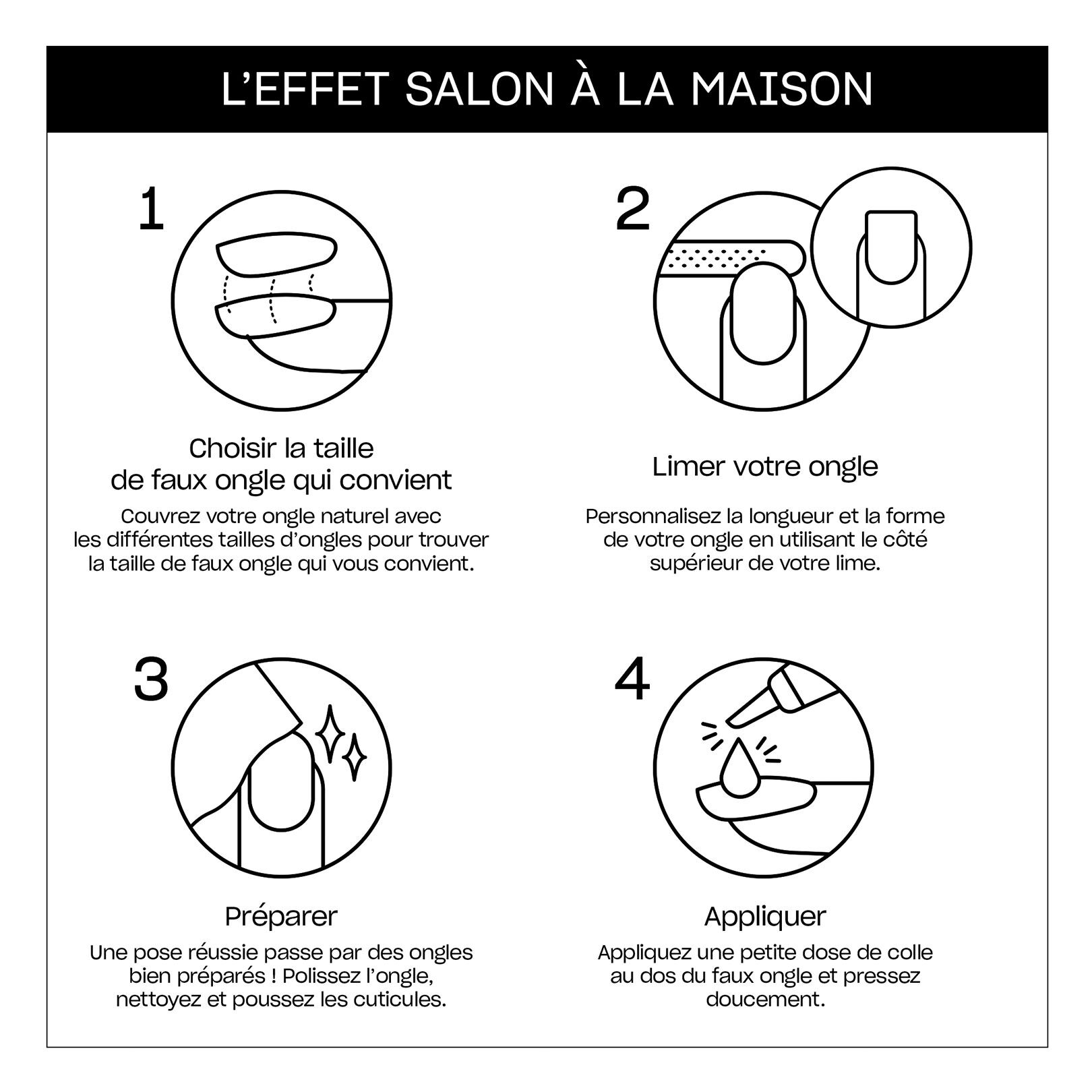 Faux ongles xpress/on mani-tude | laboutiqueducoiffeur.com