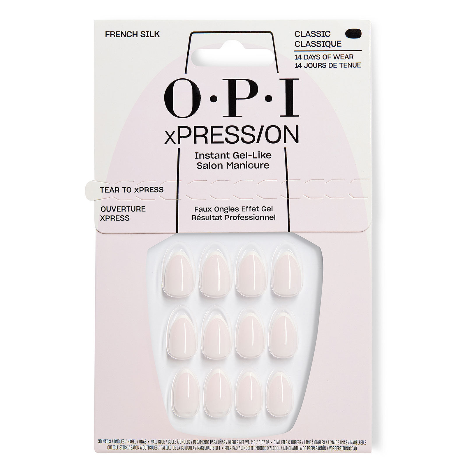 Faux ongles xpress/on french silk | laboutiqueducoiffeur.com