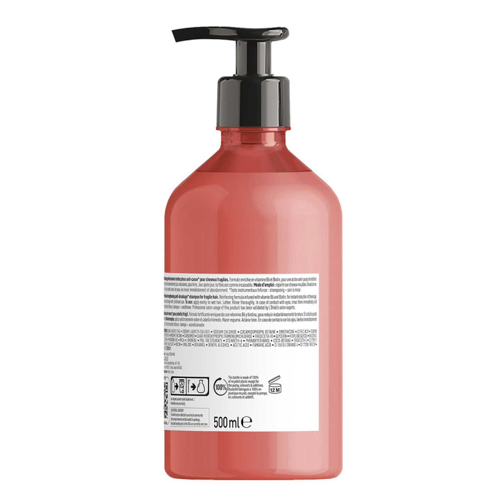 Shampooing anti-casse Inforcer 500 ml | laboutiqueducoiffeur.com