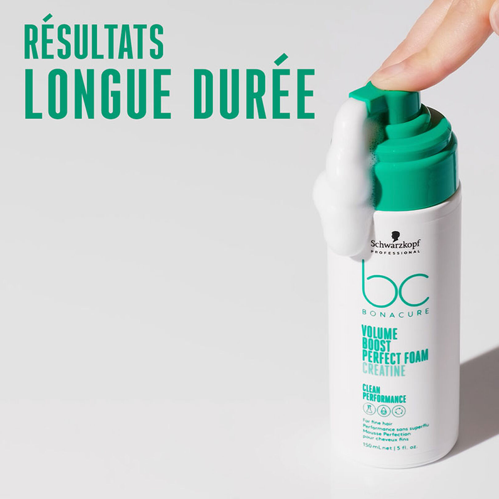 Mousse perfection pour cheveux fins BC Volume Boost ...