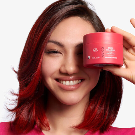 Masque cheveux colorés fins à normaux Invigo Color Brilliance 150ml ...
