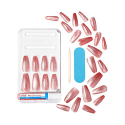 Acheter Faux ongles Gel Fantasy Long magnetic velvety effect west coat ...