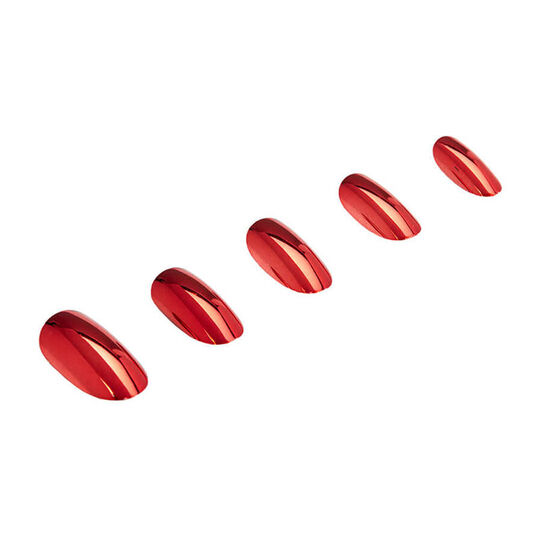 Faux ongles Nail Addict metallic red | laboutiqueducoiffeur.com