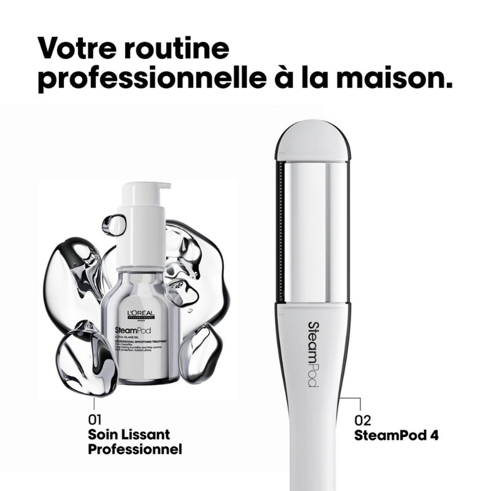 SteamPod 4 édition limitée Glacial Utopia | laboutiqueducoiffeur.com
