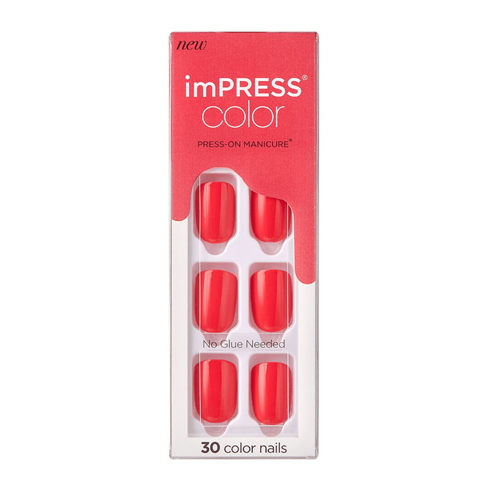 Faux ongles impress color corally crazy | laboutiqueducoiffeur.com