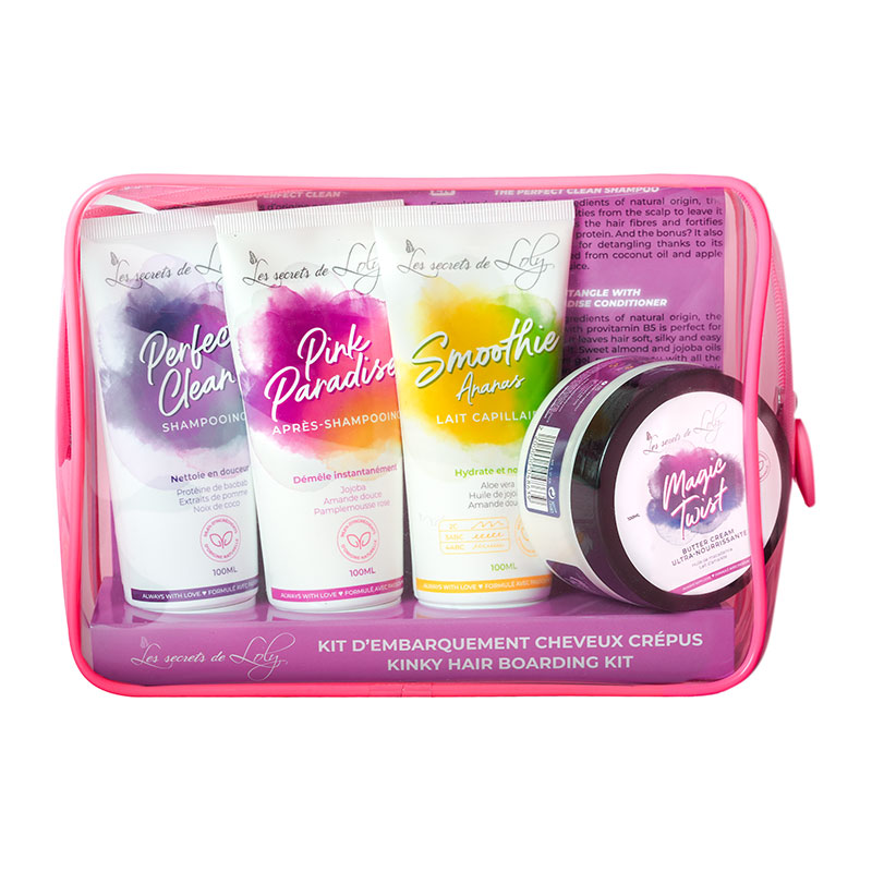 Kit d'embarquement pour cheveux crépus | laboutiqueducoiffeur.com