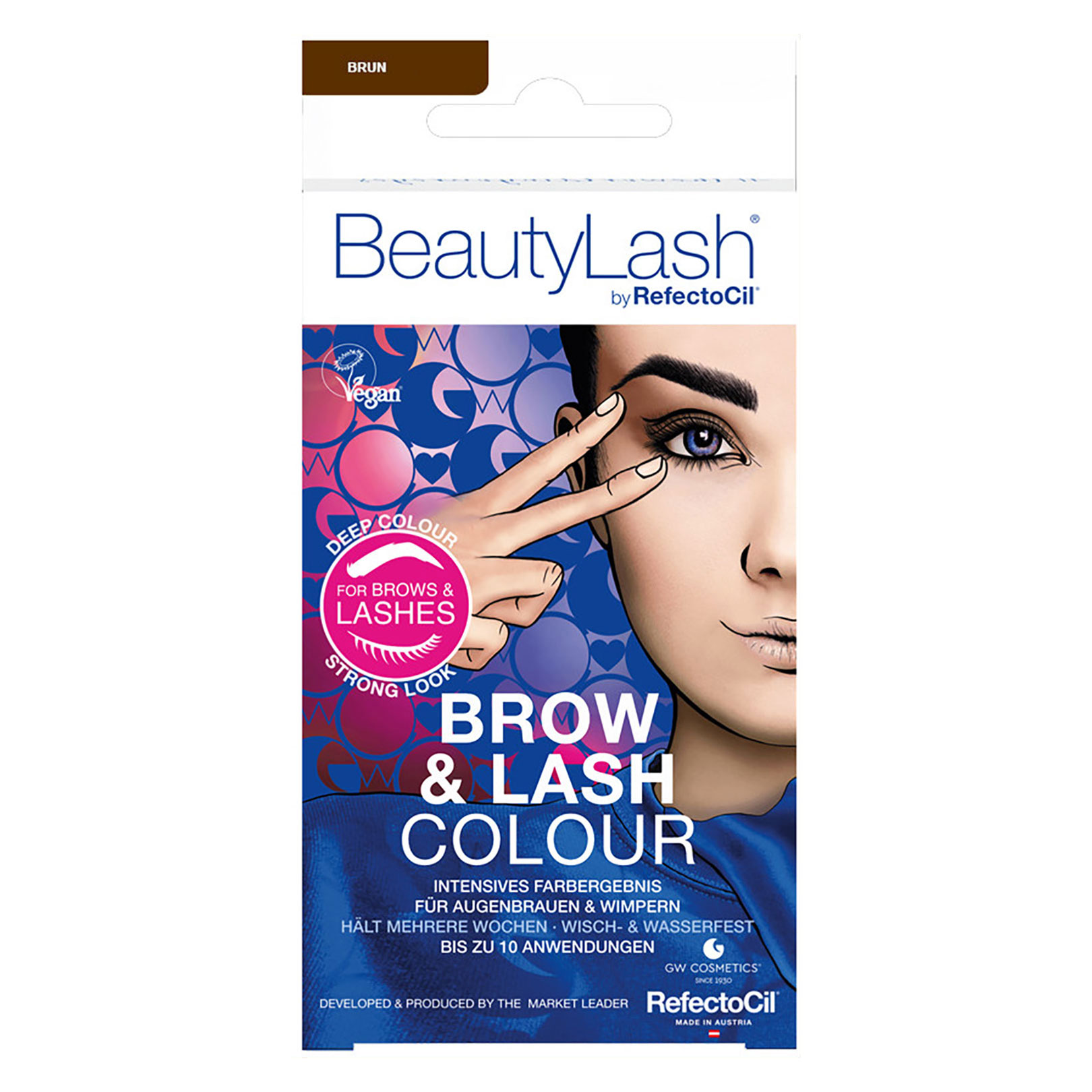 Coloration cils sourcils Brow & Lash Color brun | laboutiqueducoiffeur.com