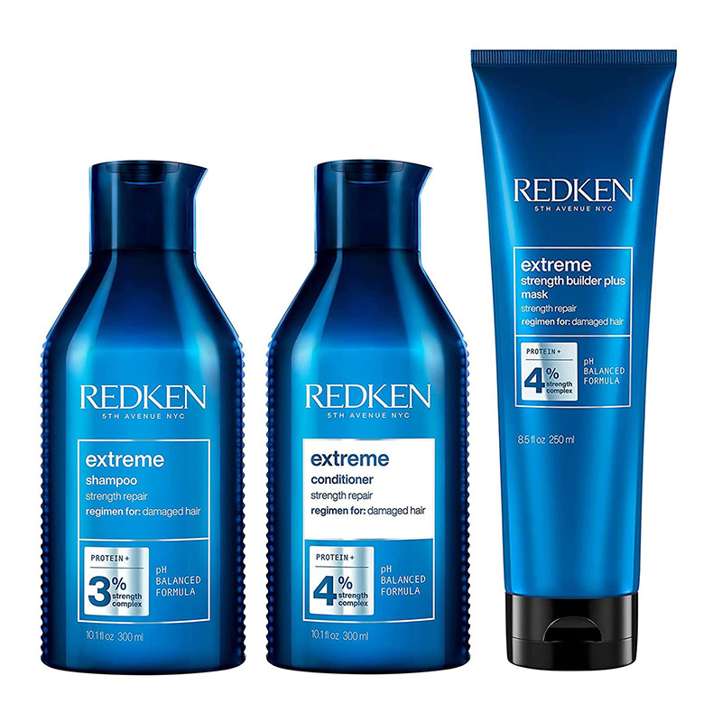 Trio fortifiant pour cheveux cassants Extreme | laboutiqueducoiffeur.com
