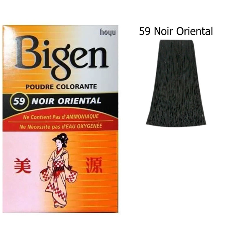 Poudre colorante Bigen 59 Noir Oriental | laboutiqueducoiffeur.com
