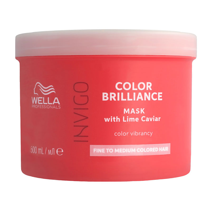 Masque cheveux colorés fins à normaux Invigo Color Brilliance 500ml ...