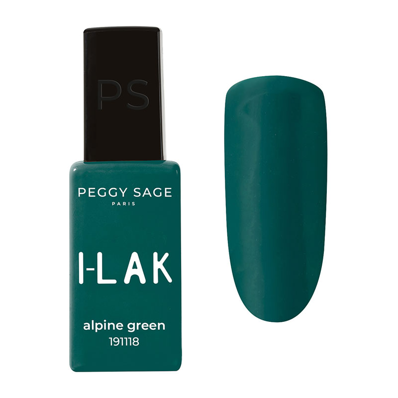 Vernis semi-permanent I-LAK alpine green | laboutiqueducoiffeur.com