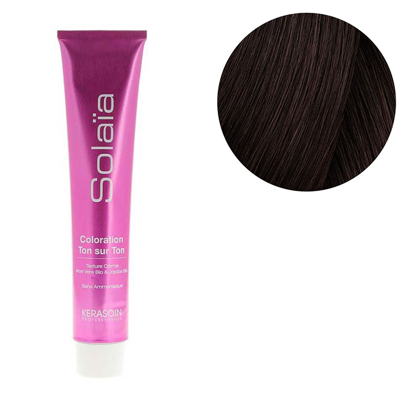 Acheter Coloration ton sur ton Solaïa 5.8 châtain clair mocca pour EUR ...