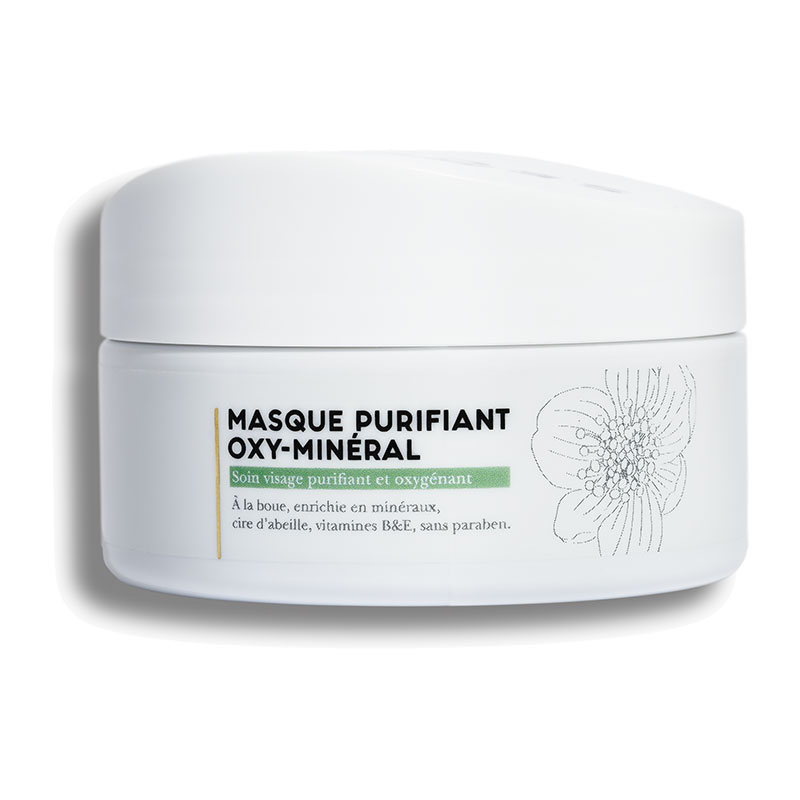 Masque oxy-minéral soin visage purifiant | laboutiqueducoiffeur.com