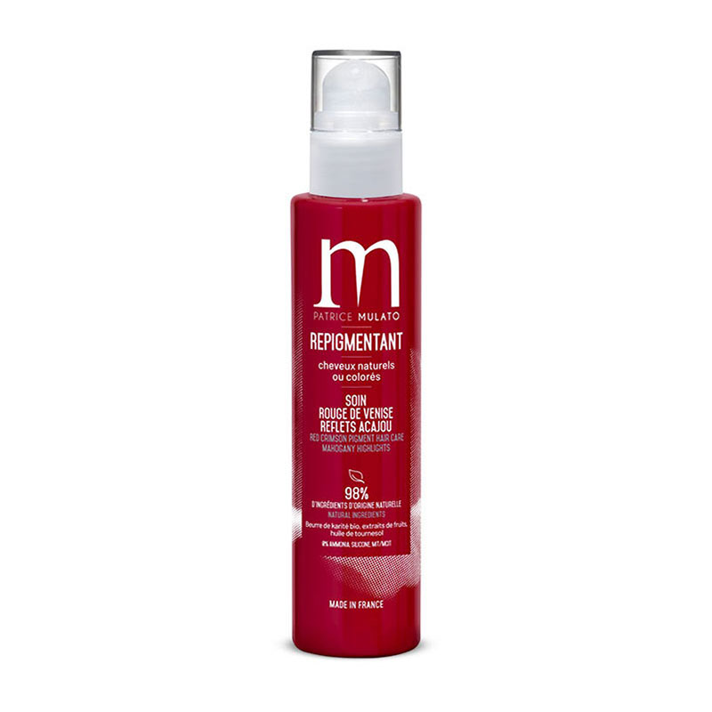 Soin repigmentant cheveux naturels ou colorés rouge de Venise ...